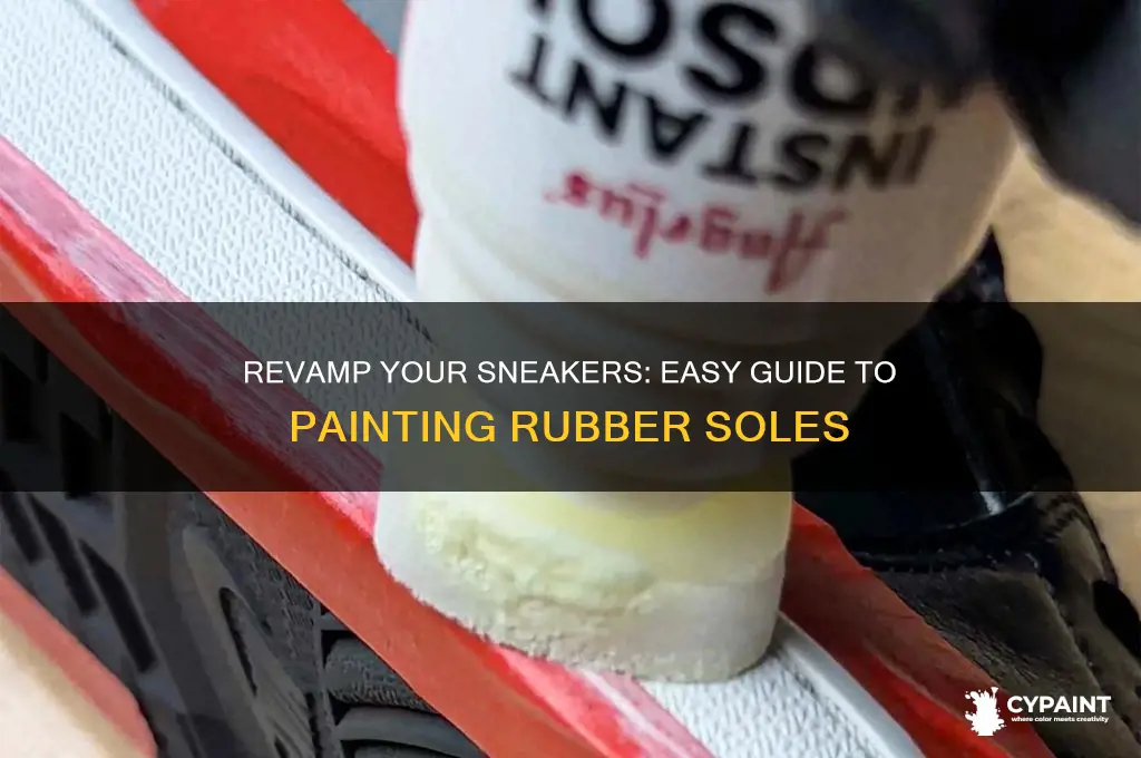 Revamp Your Sneakers: Easy Guide To Painting Rubber Soles | CyPaint