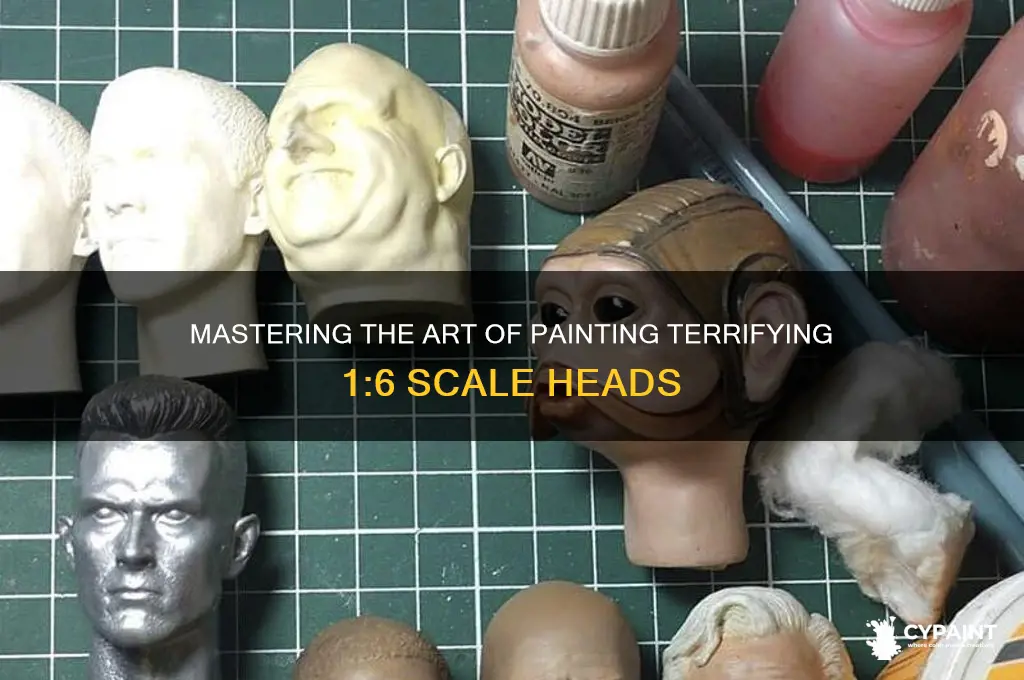 Mastering The Art Of Painting Terrifying 1:6 Scale Heads | CyPaint