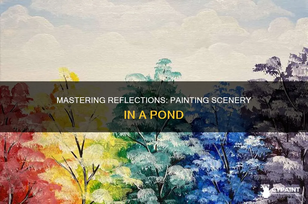 Mastering Reflections: Painting Scenery In A Pond | CyPaint