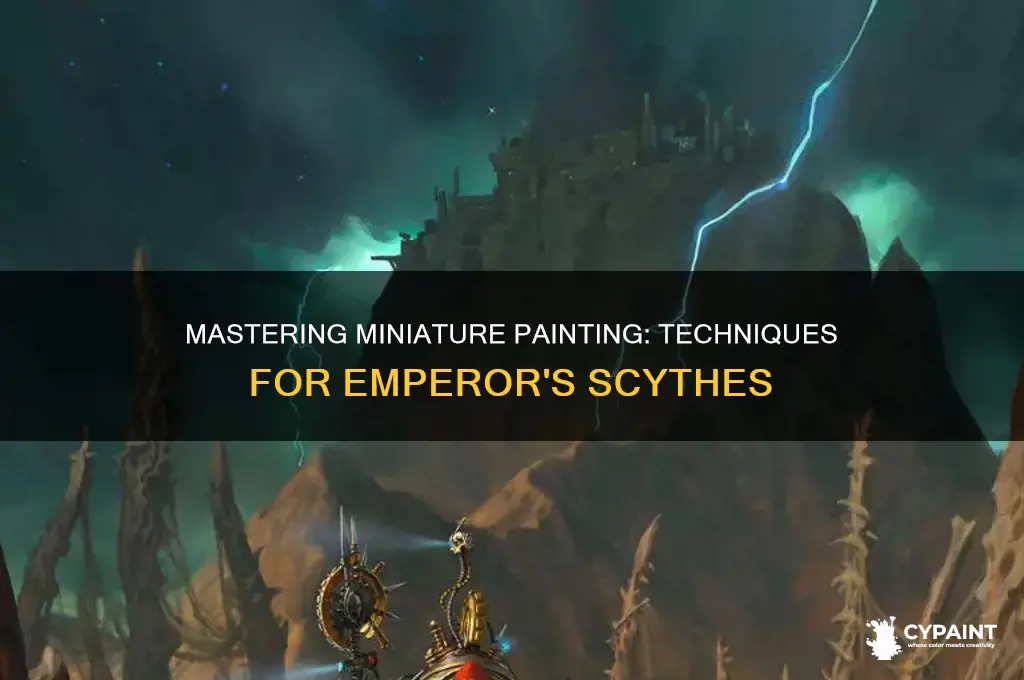 Mastering Miniature Painting: Techniques For Emperor's Scythes | CyPaint