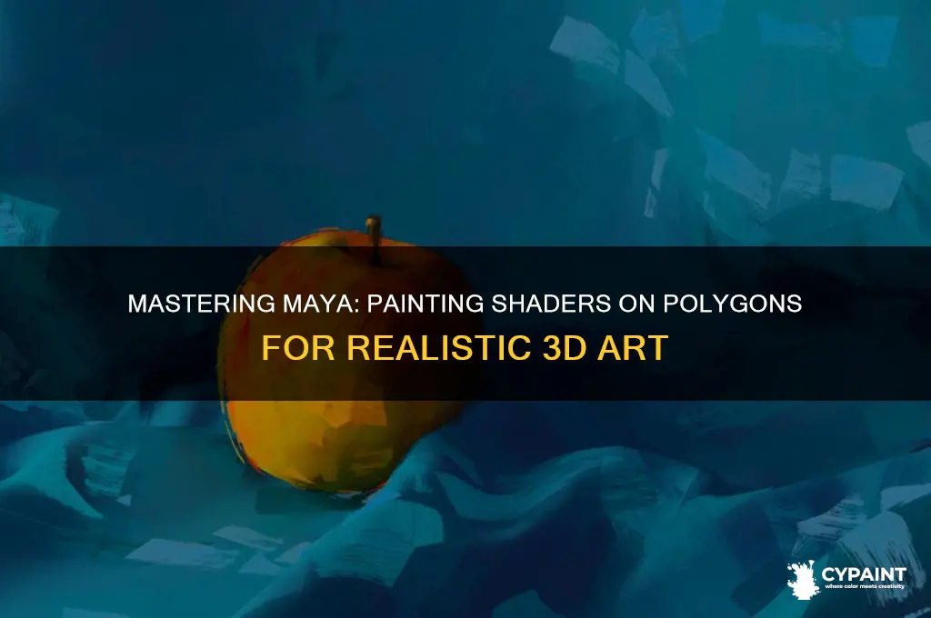Mastering Maya: Painting Shaders On Polygons For Realistic 3D Art | CyPaint