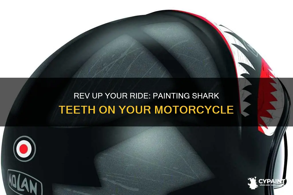 Rev Up Your Ride: Painting Shark Teeth On Your Motorcycle | CyPaint