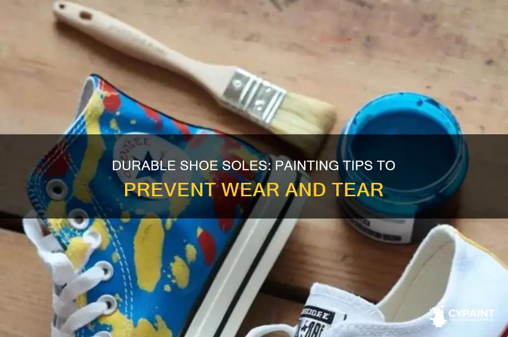 Durable Shoe Soles: Painting Tips To Prevent Wear And Tear | CyPaint