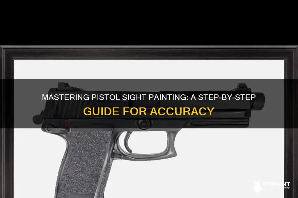 Mastering Pistol Sight Painting: A Step-By-Step Guide For Accuracy ...