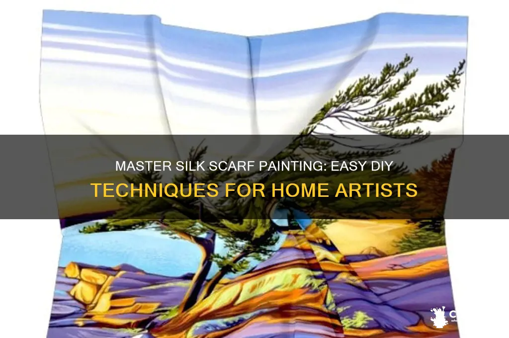 Master Silk Scarf Painting: Easy Diy Techniques For Home Artists | CyPaint