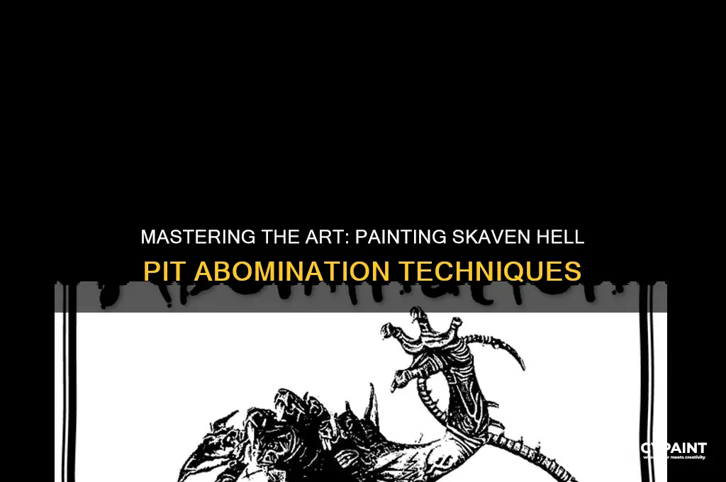 Mastering The Art: Painting Skaven Hell Pit Abomination Techniques ...