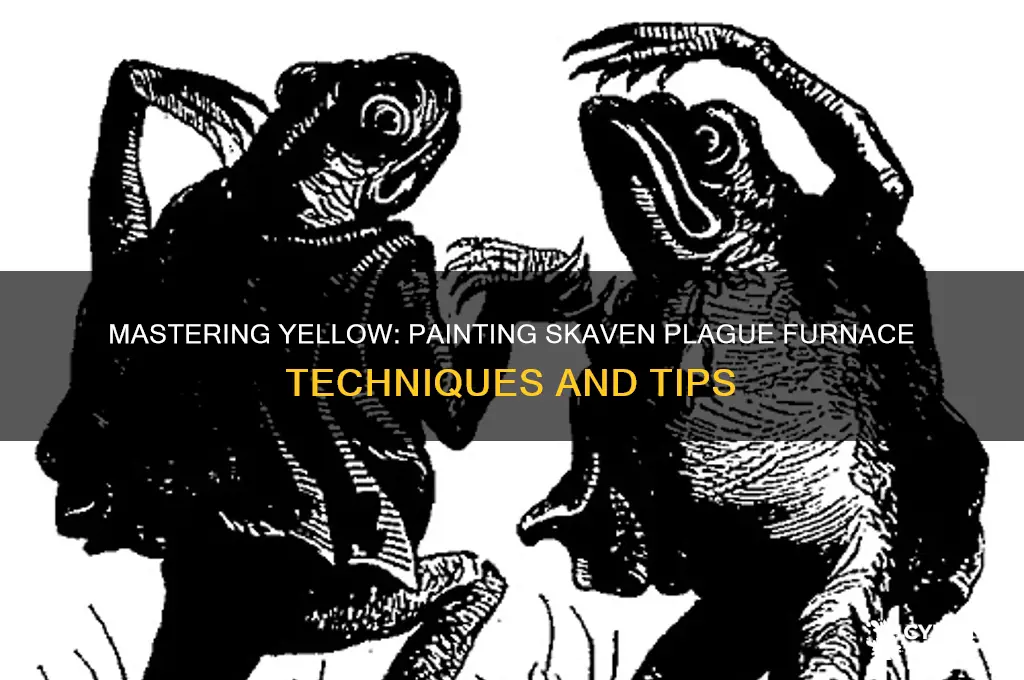 Mastering Yellow: Painting Skaven Plague Furnace Techniques And Tips ...