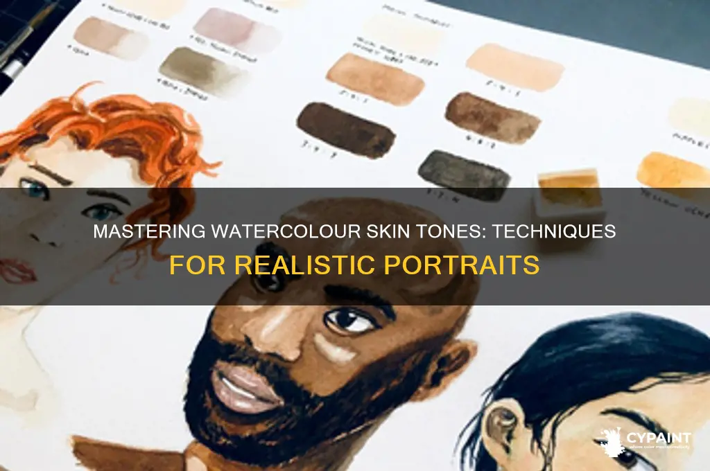 Mastering Watercolour Skin Tones: Techniques For Realistic Portraits ...