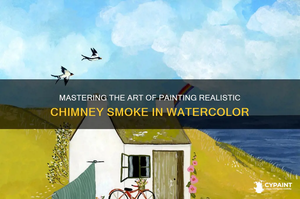 Mastering The Art Of Painting Realistic Chimney Smoke In Watercolor ...