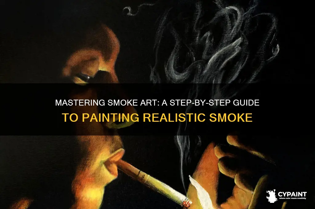 Mastering Smoke Art: A Step-By-Step Guide To Painting Realistic Smoke ...