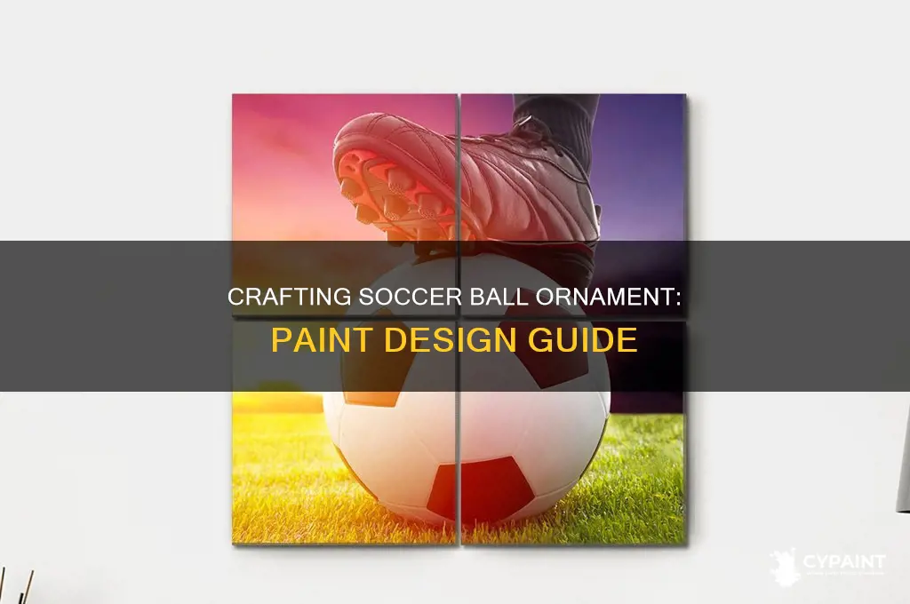 Crafting Soccer Ball Ornament: Paint Design Guide | CyPaint