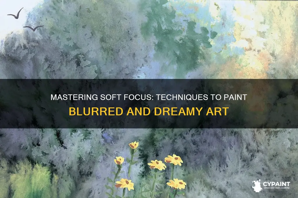 Mastering Soft Focus: Techniques To Paint Blurred And Dreamy Art | CyPaint