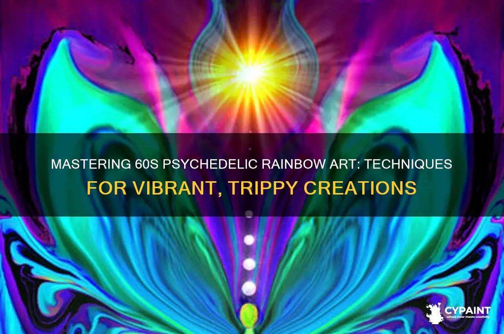 Mastering 60S Psychedelic Rainbow Art: Techniques For Vibrant, Trippy ...