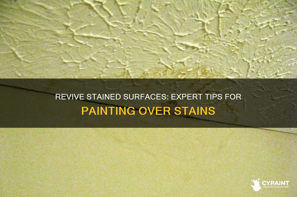 Revive Stained Surfaces: Expert Tips For Painting Over Stains | CyPaint