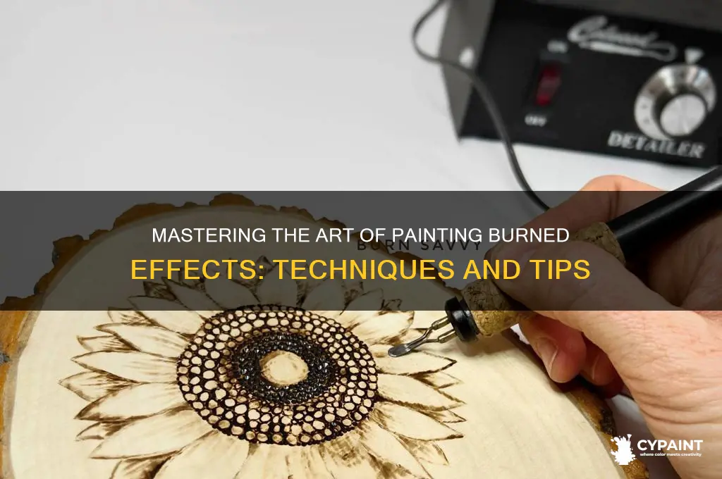 Mastering The Art Of Painting Burned Effects: Techniques And Tips | CyPaint