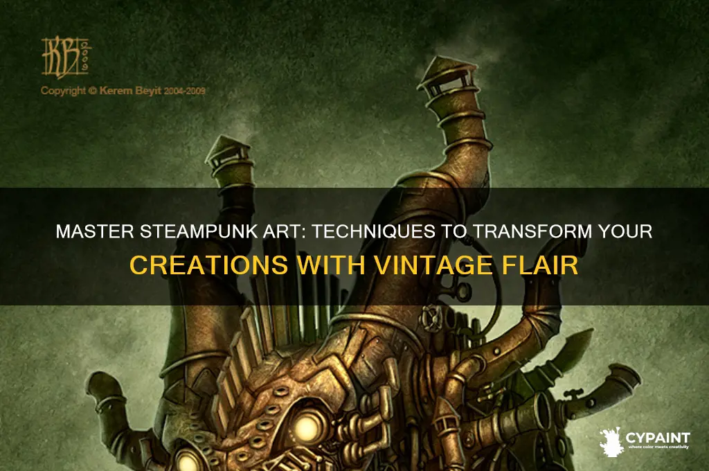 Master Steampunk Art: Techniques To Transform Your Creations With ...