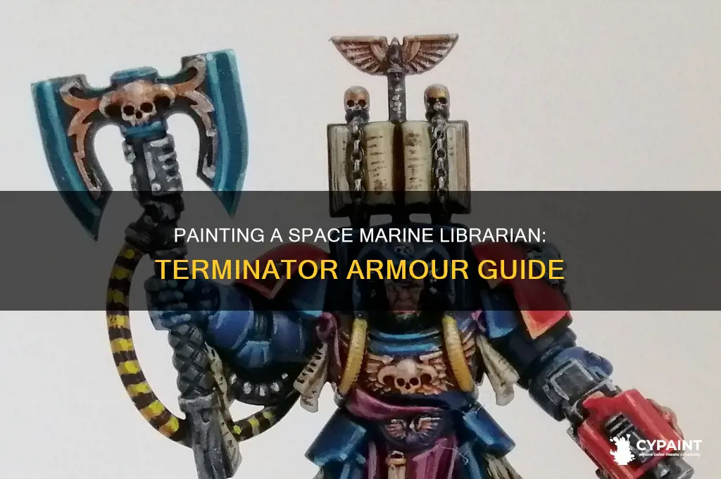 Painting A Space Marine Librarian: Terminator Armour Guide | CyPaint