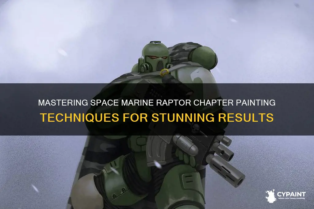 Mastering Space Marine Raptor Chapter Painting Techniques For Stunning ...