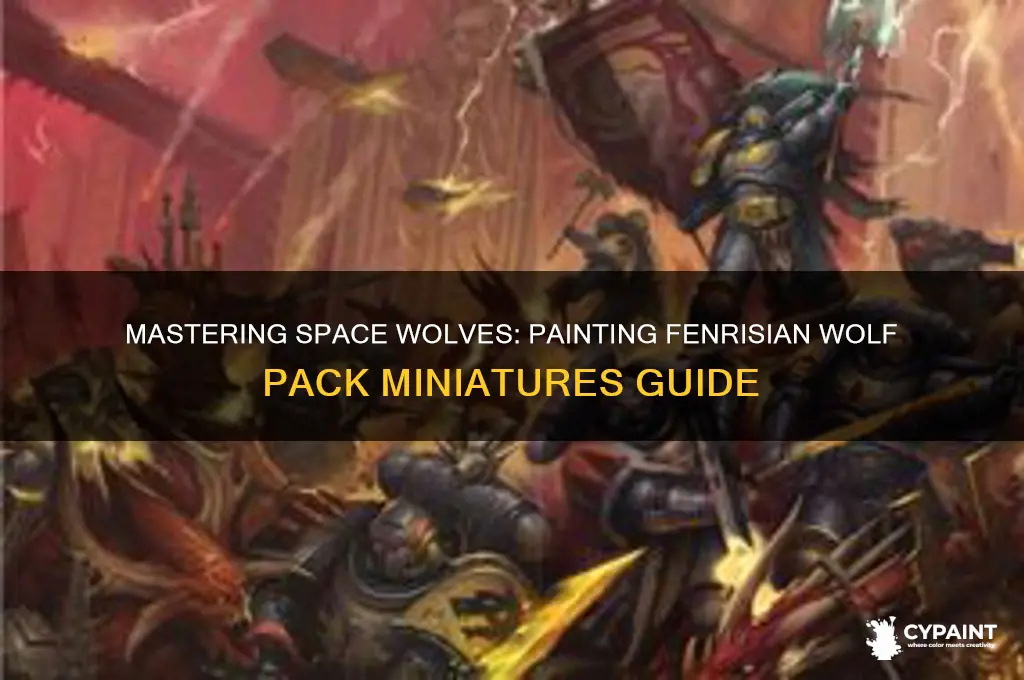 Mastering Space Wolves: Painting Fenrisian Wolf Pack Miniatures Guide ...