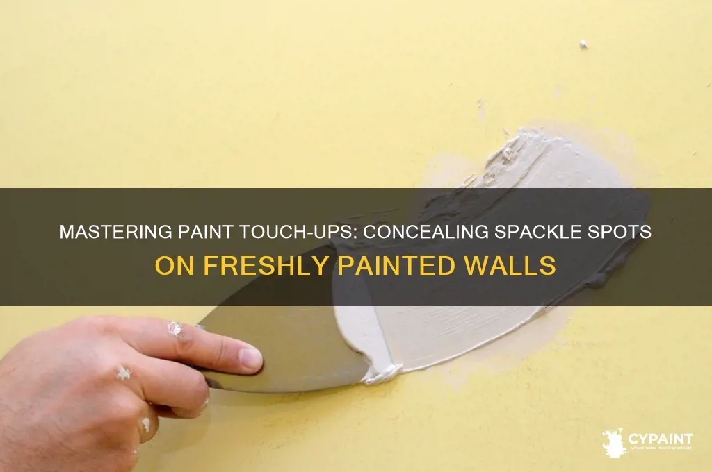 Mastering Paint Touch-Ups: Concealing Spackle Spots On Freshly Painted ...