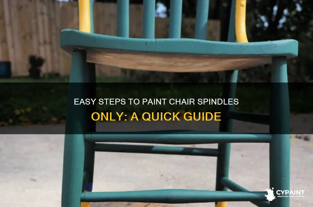 Easy Steps To Paint Chair Spindles Only: A Quick Guide | CyPaint