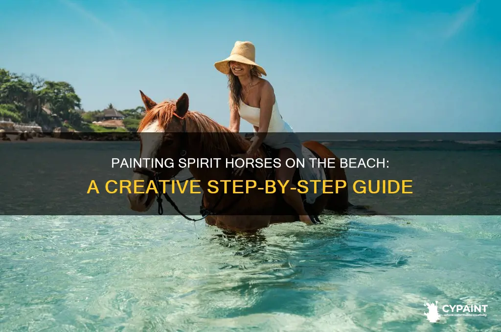 Painting Spirit Horses On The Beach: A Creative Step-By-Step Guide ...