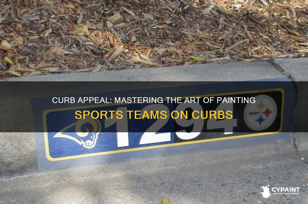 Curb Appeal: Mastering The Art Of Painting Sports Teams On Curbs | CyPaint