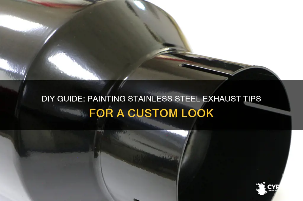 Diy Guide: Painting Stainless Steel Exhaust Tips For A Custom Look ...