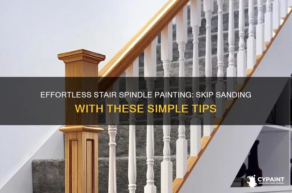 Effortless Stair Spindle Painting: Skip Sanding With These Simple Tips ...