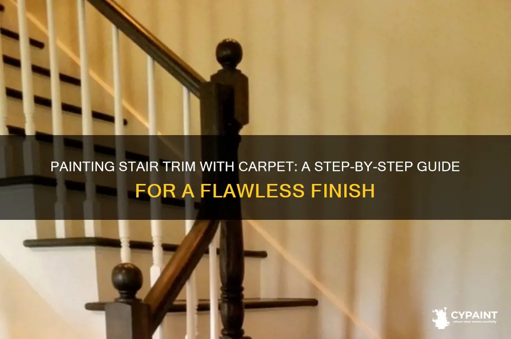 Painting Stair Trim With Carpet: A Step-By-Step Guide For A Flawless ...