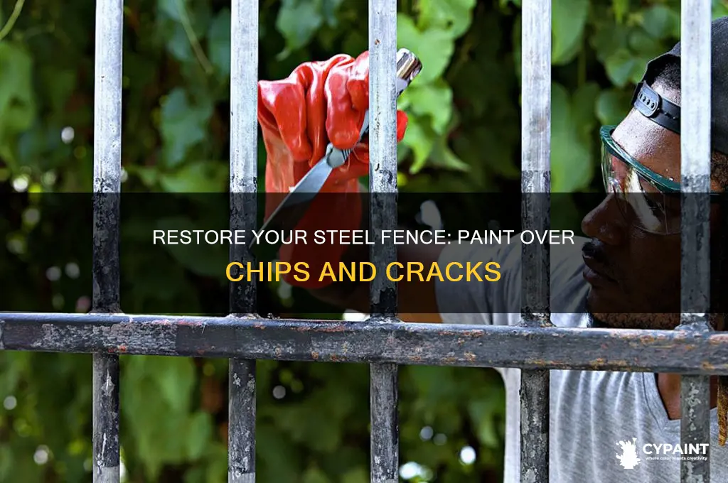 Restore Your Steel Fence: Paint Over Chips And Cracks | CyPaint
