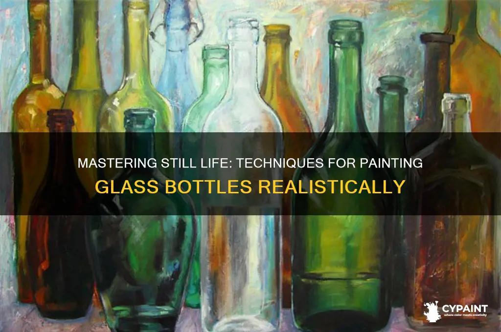 Mastering Still Life: Techniques For Painting Glass Bottles ...