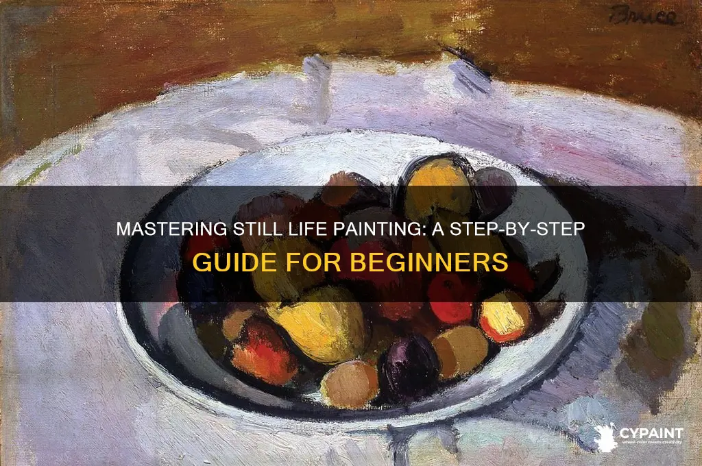Mastering Still Life Painting: A Step-By-Step Guide For Beginners | CyPaint