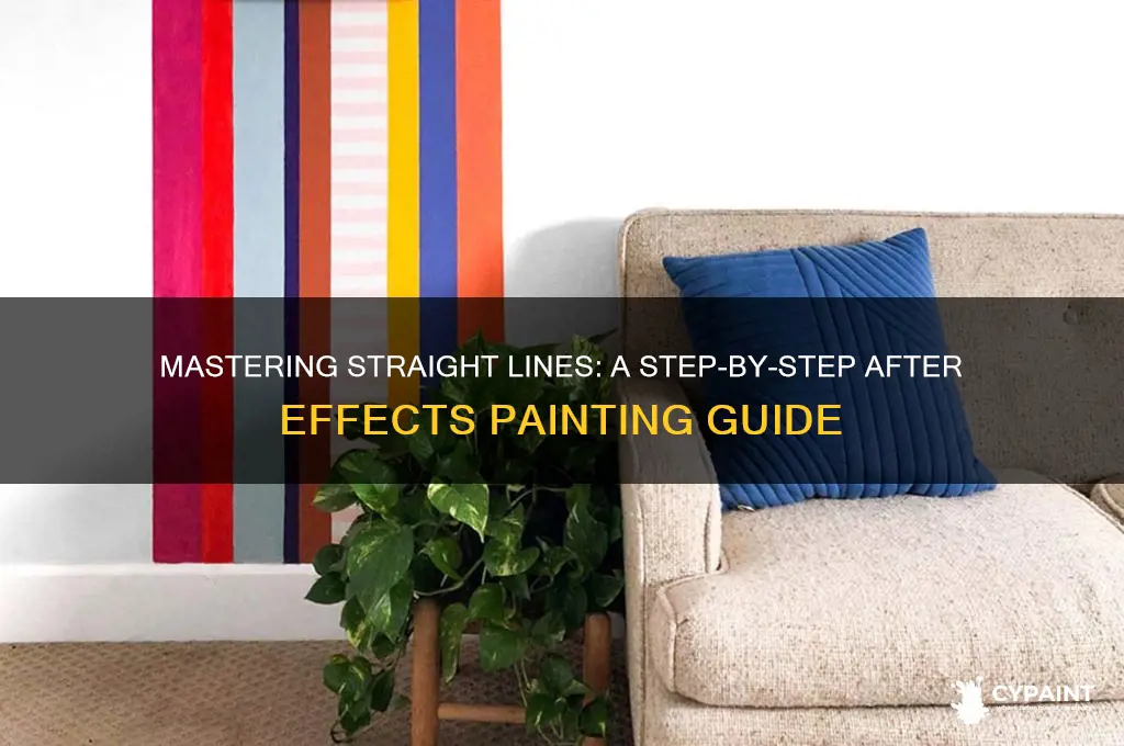 Mastering Straight Lines: A Step-By-Step After Effects Painting Guide ...