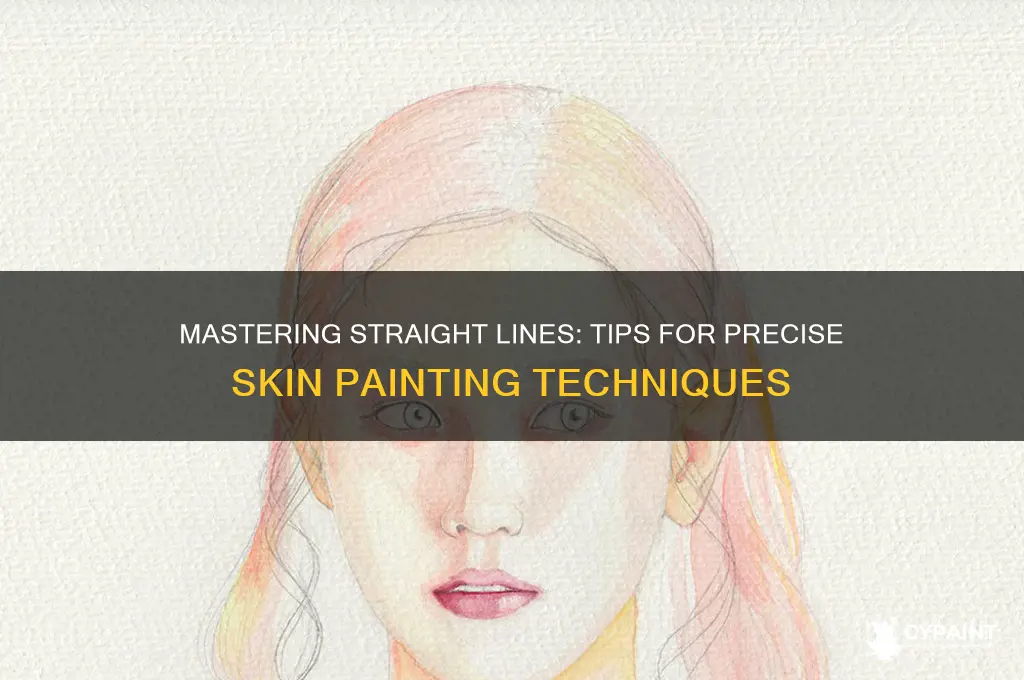 Mastering Straight Lines: Tips For Precise Skin Painting Techniques ...
