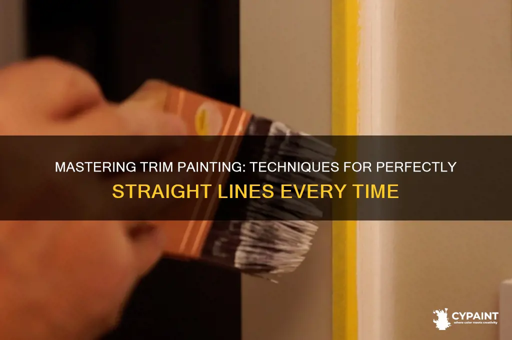 Mastering Trim Painting: Techniques For Perfectly Straight Lines Every ...