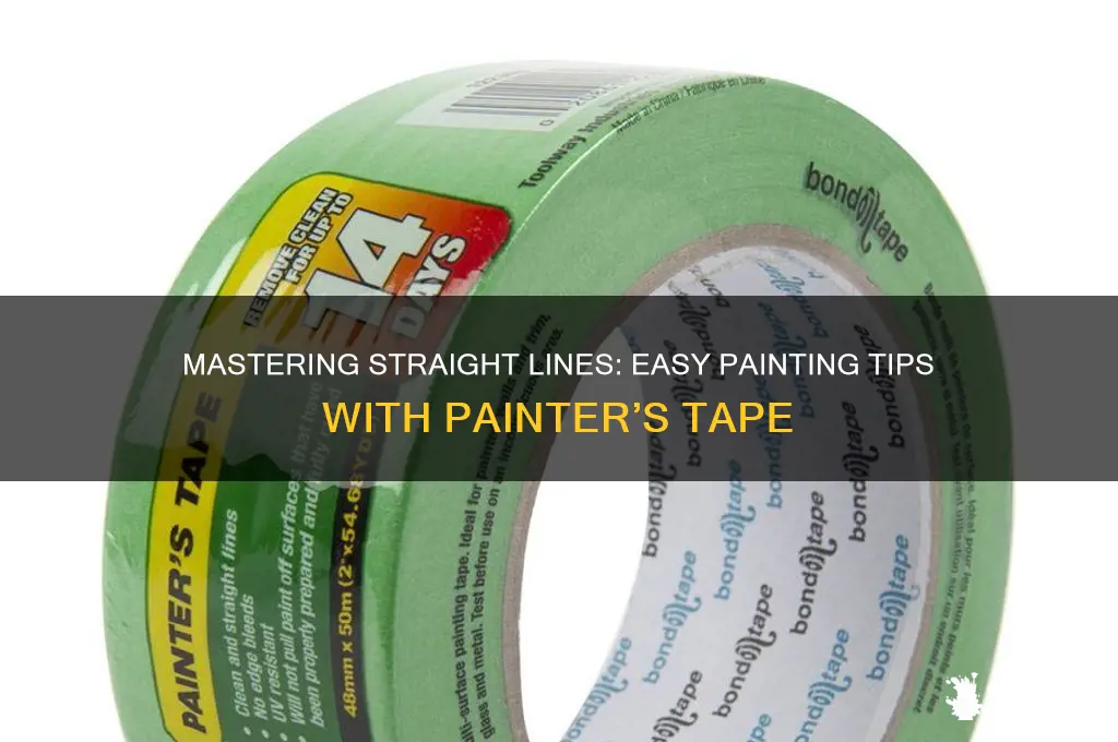 Mastering Straight Lines: Easy Painting Tips With Painter’S Tape | CyPaint
