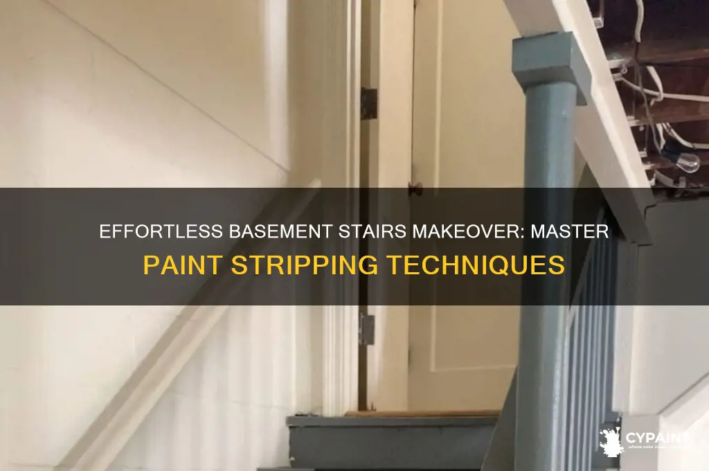 Effortless Basement Stairs Makeover: Master Paint Stripping Techniques ...