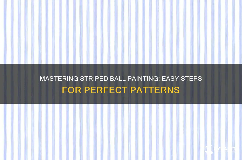 Mastering Striped Ball Painting: Easy Steps For Perfect Patterns | CyPaint