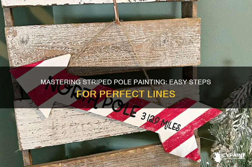 Mastering Striped Pole Painting: Easy Steps For Perfect Lines | CyPaint
