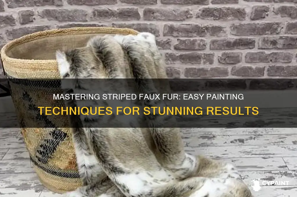Mastering Striped Faux Fur: Easy Painting Techniques For Stunning ...