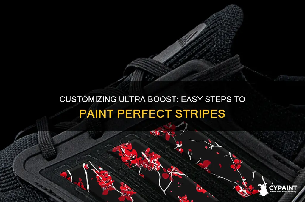 Customizing Ultra Boost: Easy Steps To Paint Perfect Stripes | CyPaint