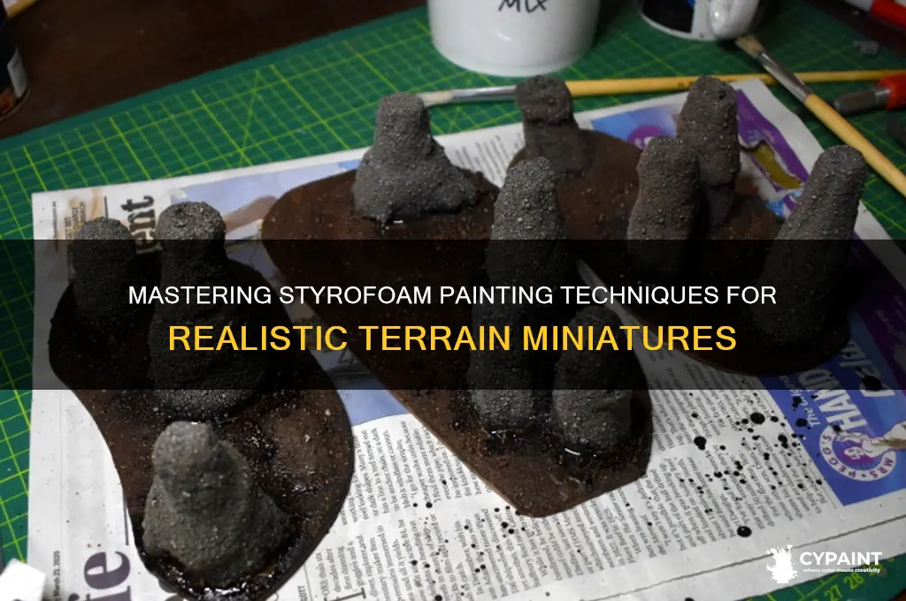 Mastering Styrofoam Painting Techniques For Realistic Terrain ...