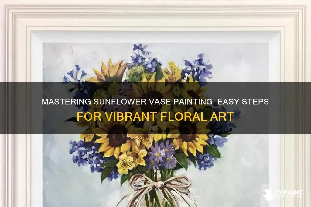 Mastering Sunflower Vase Painting: Easy Steps For Vibrant Floral Art ...