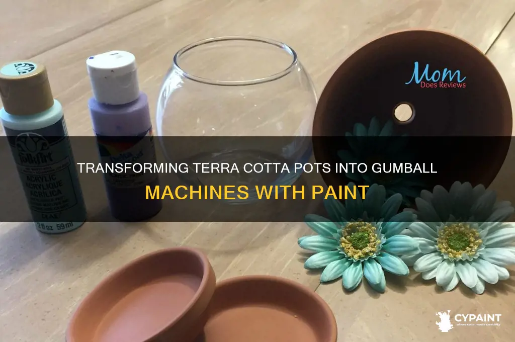 Transforming Terra Cotta Pots Into Gumball Machines With Paint | CyPaint