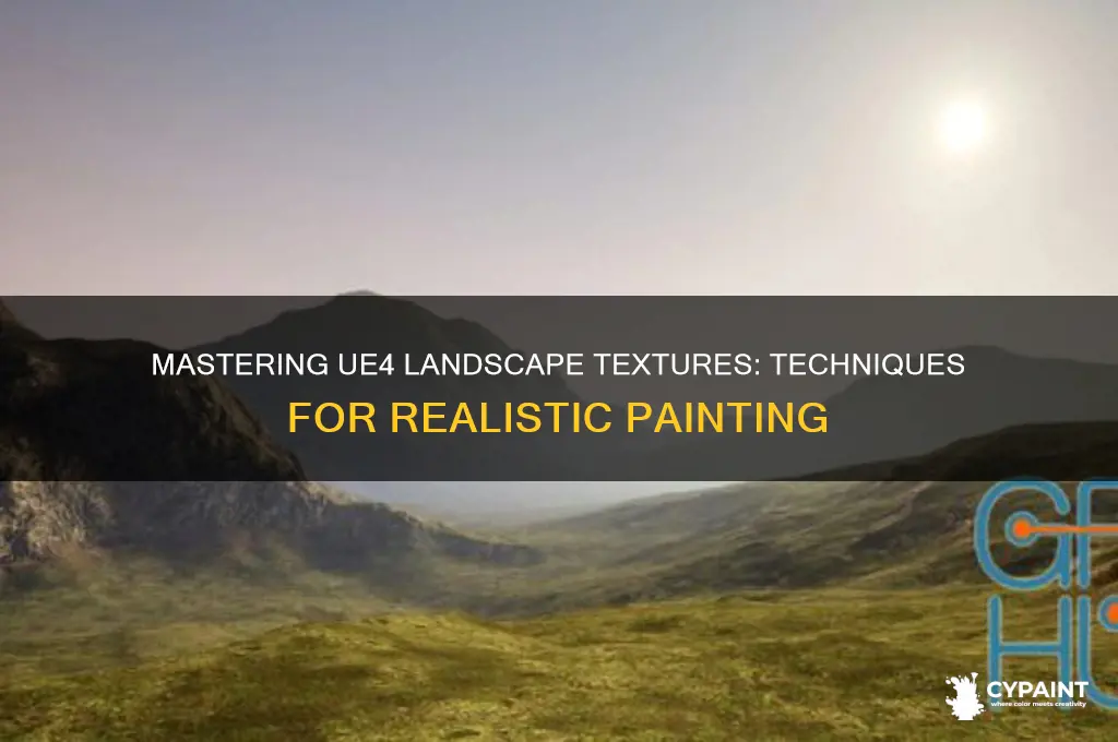 Mastering Ue4 Landscape Textures: Techniques For Realistic Painting ...