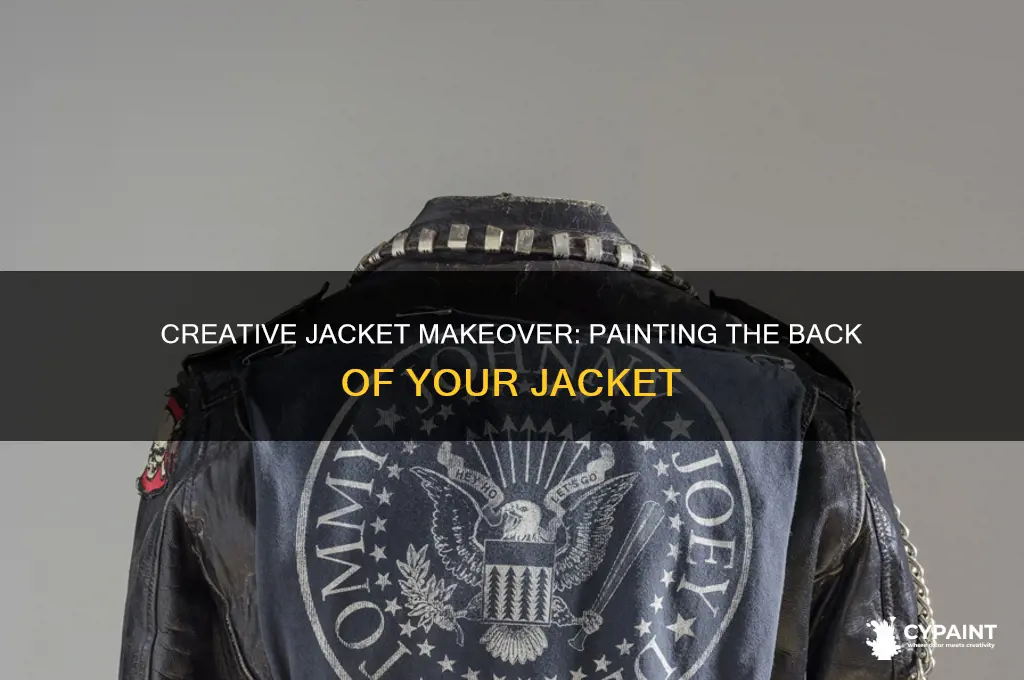 Creative Jacket Makeover: Painting The Back Of Your Jacket | CyPaint