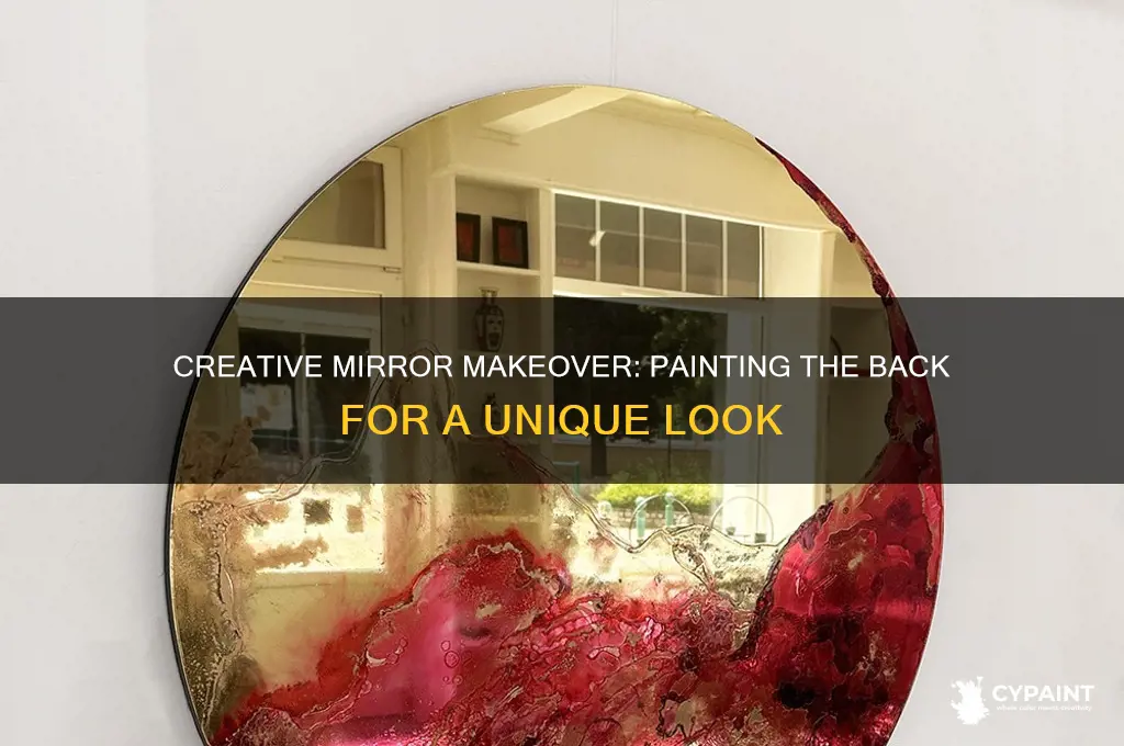 Creative Mirror Makeover: Painting The Back For A Unique Look | CyPaint
