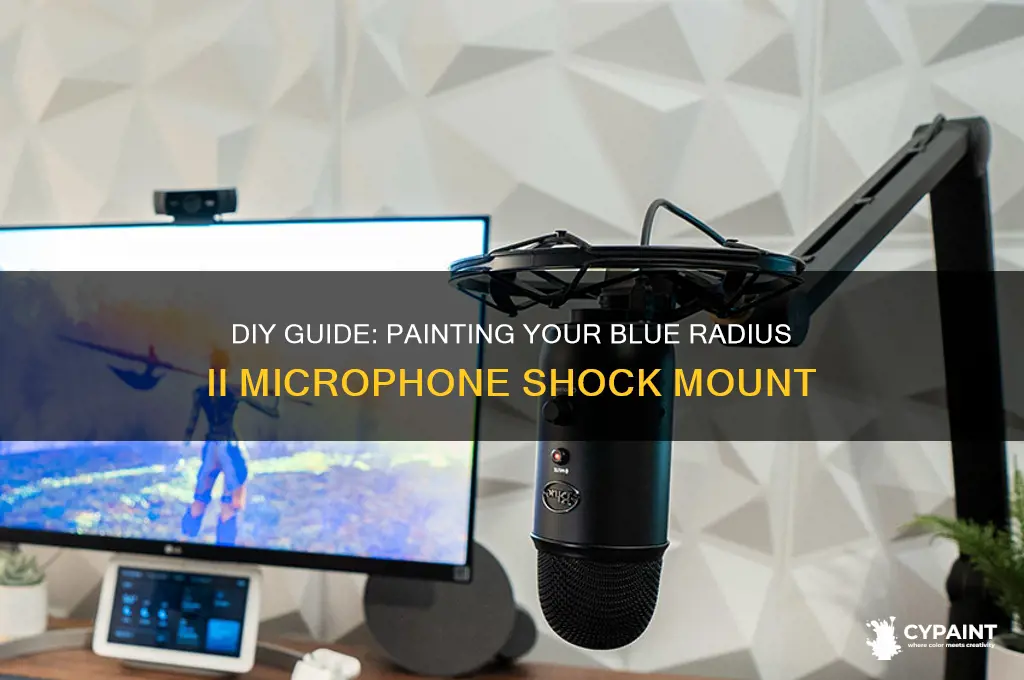 Diy Guide: Painting Your Blue Radius Ii Microphone Shock Mount | CyPaint