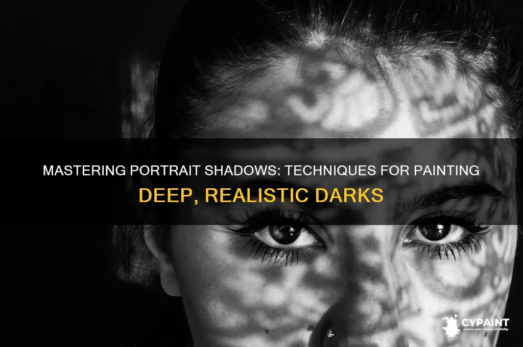 Mastering Portrait Shadows: Techniques For Painting Deep, Realistic ...